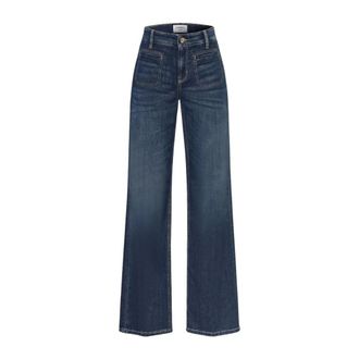 Cambio Femme, Jeans, Bleu, Taille: 44 FR Pantal&oacute;n Cambio