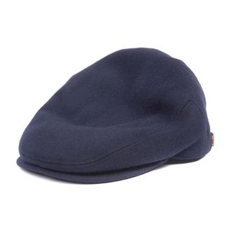 Barbour Homme, Accessoires, Bleu, Taille: S Casquette Plate Classique - Style Redshore