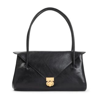 Marni Sac &agrave; &eacute;paule East West - Femme - Sacs - Noir - Taille: ONE Size