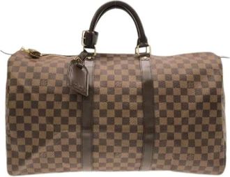 Louis Vuitton unisex, Pre-owned, Brun, Taille: ONE Size Sac Week-end Pre-owned
