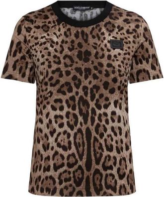 Dolce & Gabbana T-Shirt - Imprim&eacute; Animal