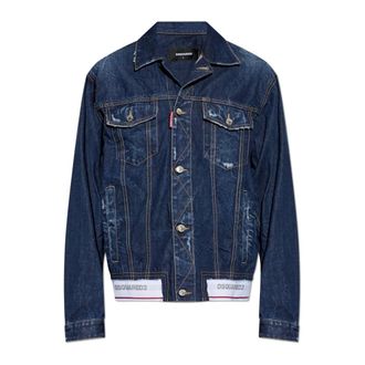 Dsquared2 Homme, Vestes, Bleu, Taille: XS Denim Vestes