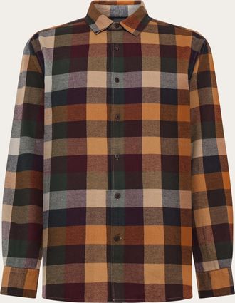Knowledge Cotton Apparel Herren vegan Hemd Flanell Multi Check
