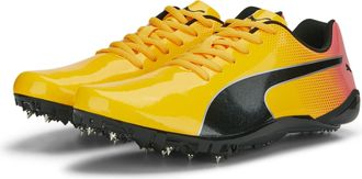 Puma Unisex Evospeed Prep Sprint 3 Leichtathletik-Schuh, Sun Stream Sunset Glow Black, 42.5 EU