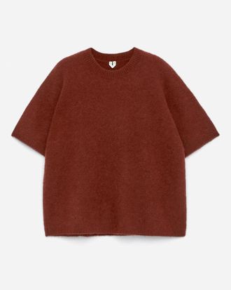 Arket Pullover Aus Alpakawolle Und Wolle -Orange