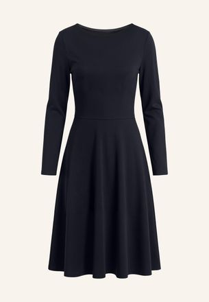 HUGO BOSS Gestricktes Kleid C_Famme_1 Regular Fit blau