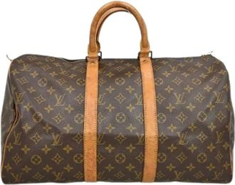 Louis Vuitton unisex, Pre-owned, Brun, Taille: ONE Size Sac Keepall Pre-owned