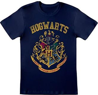 Harry Potter T-Shirt - Adulte (L) (Bleu Marine)