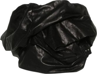 Rick Owens Femme, Tops, Noir, Taille: 36 FR Top en cuir