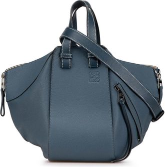 Loewe Hobo Bags - Small Leather Hammock Bag - Gr. unisize - in Blau - für Damen