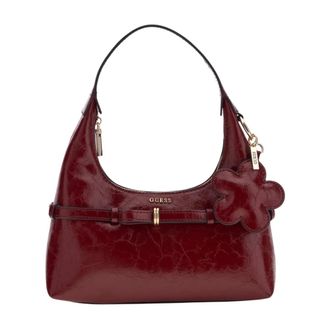 Guess Hobo Taylor Mini - - Bags - Damen - Rot - ONE SIZE