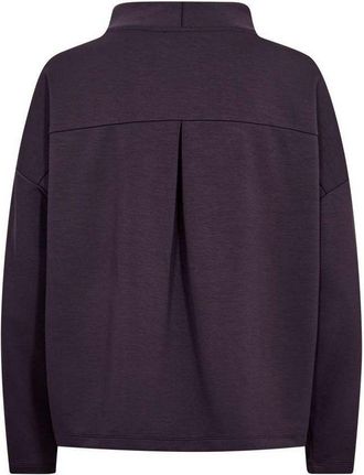 Freequent Langarmshirt FQBRODY-TEE mit Stehkragen / Viskose-Stretch