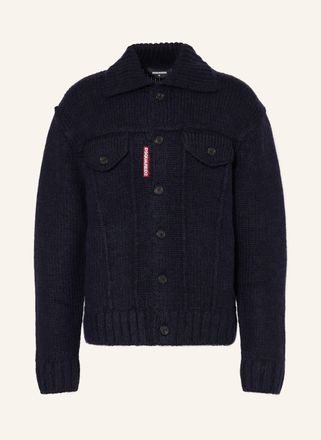 Dsquared2 Strickjacke Jean blau