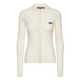 Rotate Cardigans - - Knitwear - Damen - Wei&szlig; - M