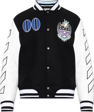 Off-white Isolierte Bomberjacke - - Jackets - Herren - Schwarzk - L