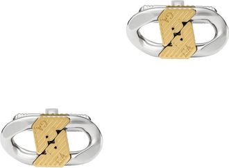Emporio Armani Herren Manschettenknöpfe aus Edelstahl
