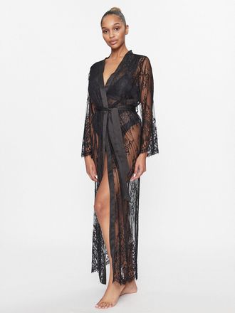 Hunkem&ouml;ller Bademantel Isabella 191638 Schwarz