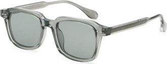 Generic Lunettes De Soleil Carr&eacute;es &Agrave; Grande Monture UV400 For Hommes Et Femmes, Id&eacute;ales For Les Activit&eacute;s De Plein Air, Les D&eacute;placements, Le Sport Et La Photo