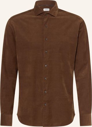 Eterna 1863 By Eterna Cordhemd Modern Fit beige