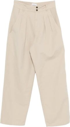 Isabel Marant pantalon Nadine &agrave; plis - Tons neutres