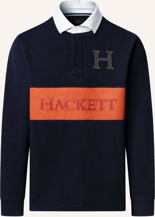 Hackett Poloshirt Heritage Rally Hkt blau