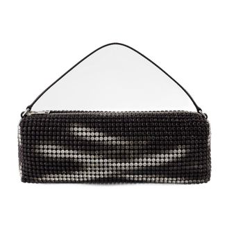 Alexander Wang Womens Mesh Shoulder Bag Black Others