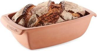 R&ouml;mertopf R&ouml;mertopf Brotbackform MAXI aus Keramik, Kastenform f&uuml;r bis zu 1,5 kg Backgut, ca. 31,5 x 16 x 9,5 cm, 2,6 Liter, Brottopf zum Backen von Brot und Kuc