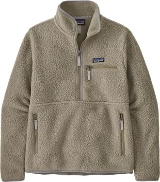 Patagonia Femme, Sport, Beige, Taille: 36 FR Retro Pile Marsupial