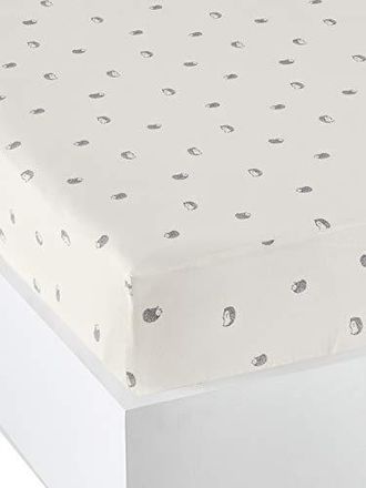 Vertbaudet Drap-Housse b&eacute;b&eacute; Bio Collection Lovely NATUREivoire60X120