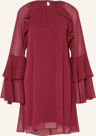 Mrs & Hugs Mrs & Hugs Kleid Mit Volants rot