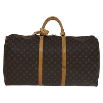 Louis Vuitton Pre-owned Toile sacs-de-voyage - Femme - Pre-owned - Brun - Taille: ONE Size