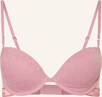 Calvin Klein Schalen-Bh Icon Lace Metallic rosa