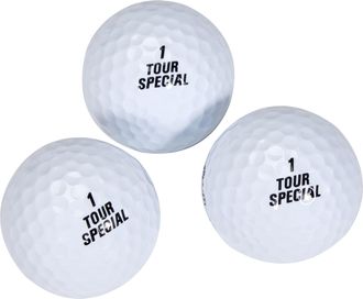 Srixon Tour Special SF Golfb&auml;lle, 2-lagig, Unisex, Erwachsene, Wei&szlig;, M, 15 Einheiten