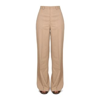 Red Valentino Wide-Leg Wollmischungshose - - Trousers - Damen - Beige - S