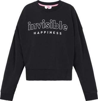 Mymo Sweatshirt Frauen Schwarz