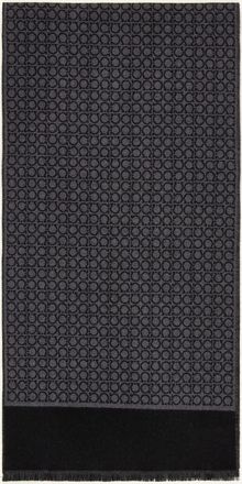 Ferragamo Ferragamo Schal schwarz