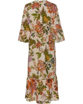 White Label Maxikleid Stufenkleid