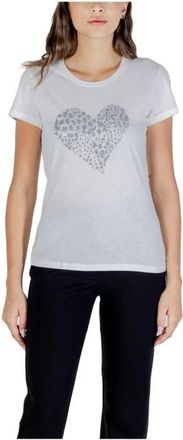Liu Jo Femme, Tops, Blanc, Taille: 40 FR T-Chemises
