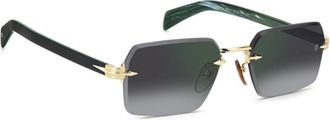 Eyewear by David Beckham Herren, Accessories, Gelb, 56 MMGr&ouml;&szlig;e