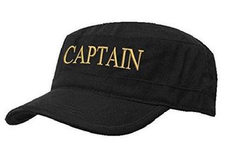 morefaz Bateau à voile Chapeau Mer Sailing Cap Yacht Casquette de Baseball Bonnet MILITAIRE Drunk Sailor,Ancient Mariner. Galley Slave,Old See Dog (Captain bl