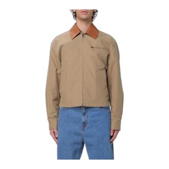 Versace Baumwolljacke - - Jackets - Herren - Beige - M