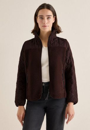 Cecil Fellimitatjacke mit Rei&szlig;verschluss-Detail