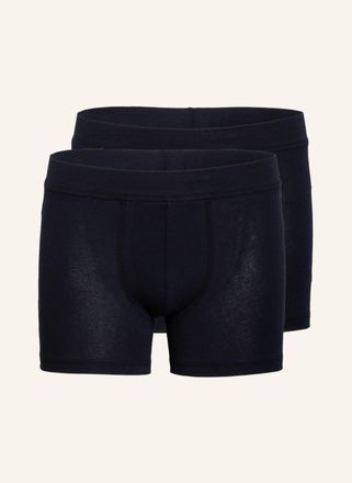 Schiesser 2er-Pack Boxershorts Organic Cotton blau