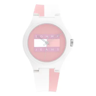Tommy Hilfiger unisex, Accessoires, Blanc, Taille: ONE Size Montre analogique Berlin Slim