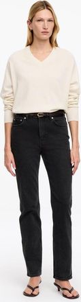 Arket Jade Long Slim Jeans -Schwarz