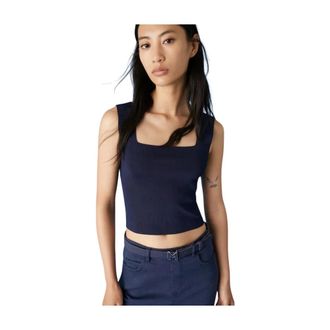 Marella Elegantes Kleid - - Tops - Damen - Blau - L
