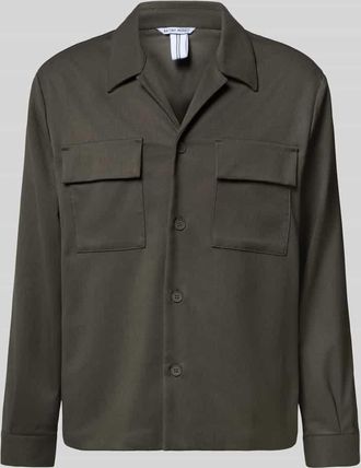 Antony Morato Regular Fit Hemdjacke mit Reverskragen