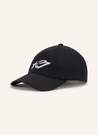 Yohji Yamamoto Cap Y-3 Big Lg Cap Black schwarz