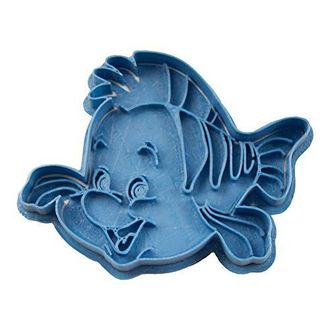 Cuticuter Fabius die Meerjungfrau Ausstechform, Blau, 8 x 7 x 1.5 cm