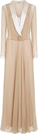 Alberta Ferretti Damen, Kleider, Beige, XSGr&ouml;&szlig;e